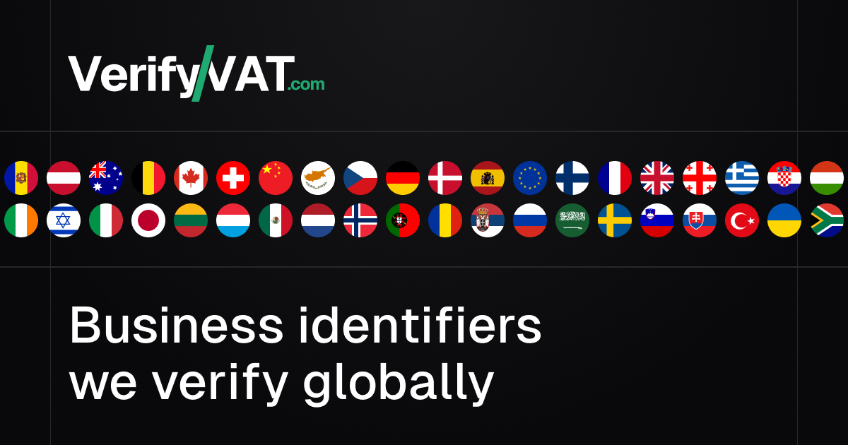 Data coverage: ANUM / VAT in Hungary | VerifyVAT.com